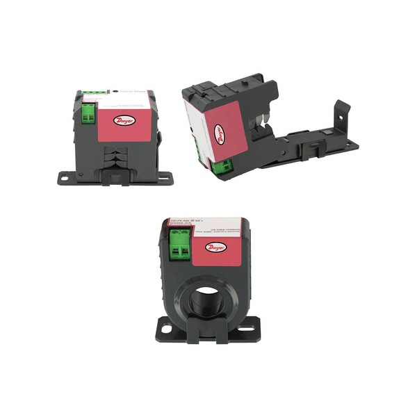 Dwyer Instruments Split core current switch with fixed set point at 0.15A, amperage range .15 to ...